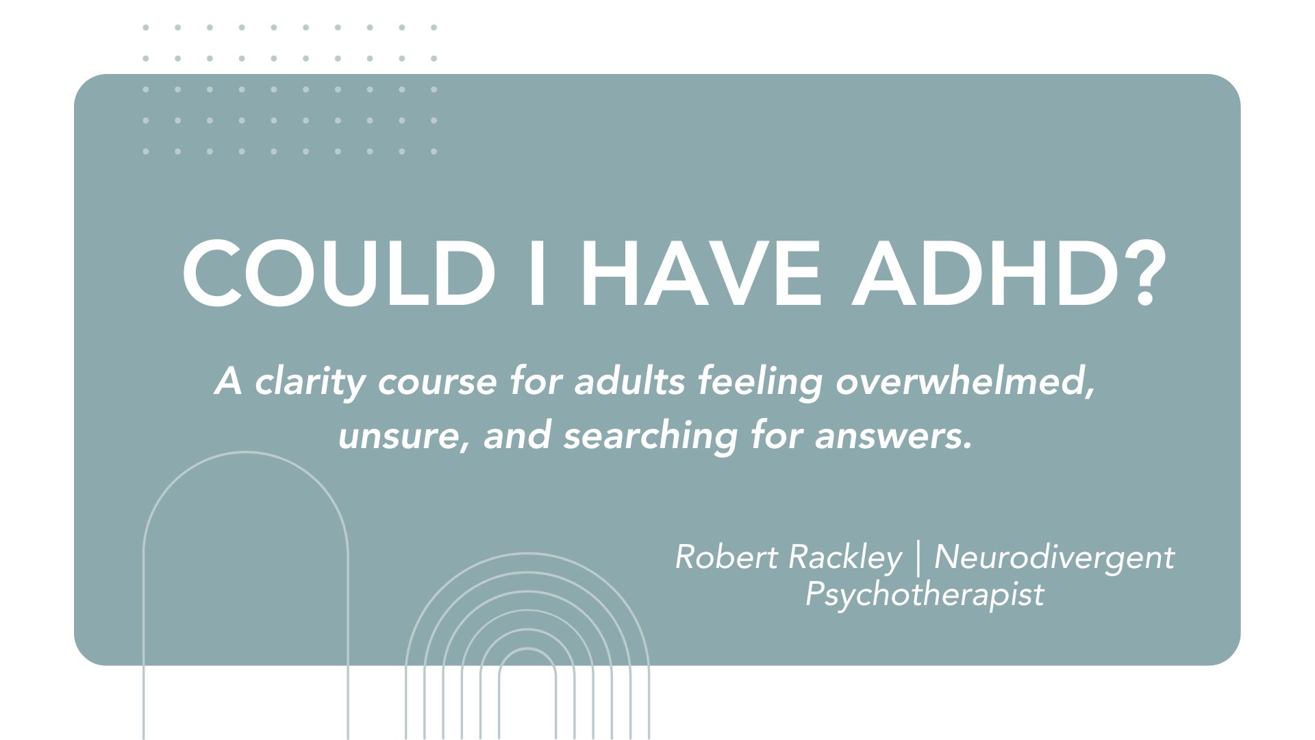 Why So Many Adults Miss the Signs of ADHD